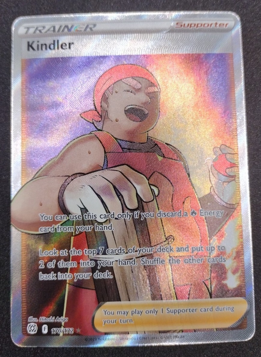 Kindler 170/172 Pokémon Sword & Shield: Brilliant Stars Full Art ...