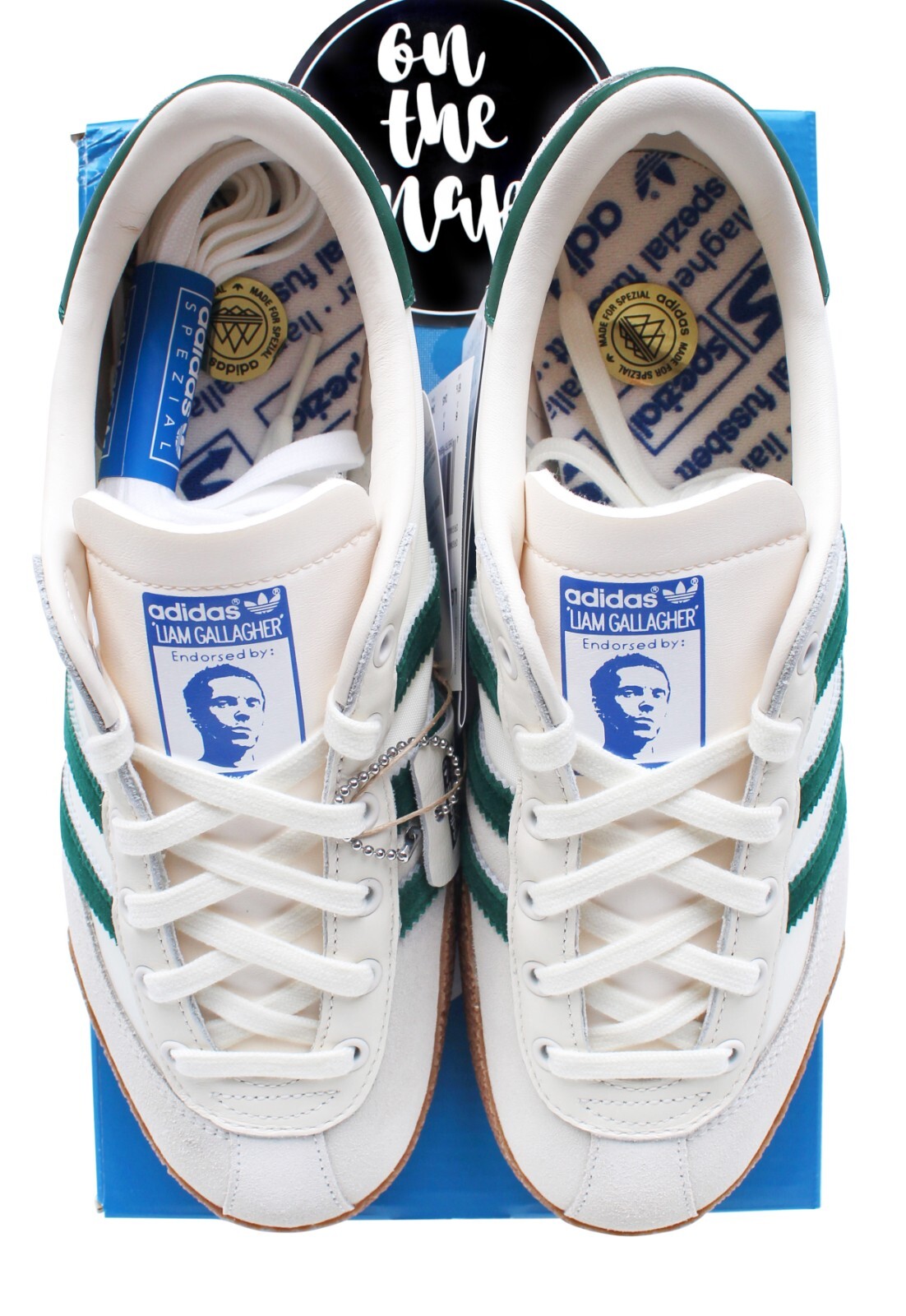 Adidas Spezial LG II SPZL Liam Gallagher White Green UK 4 5 6 7 US ...