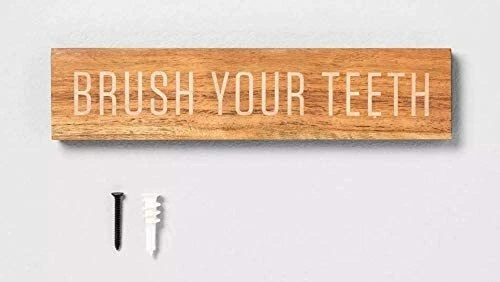 Brush Your Teeth Sign