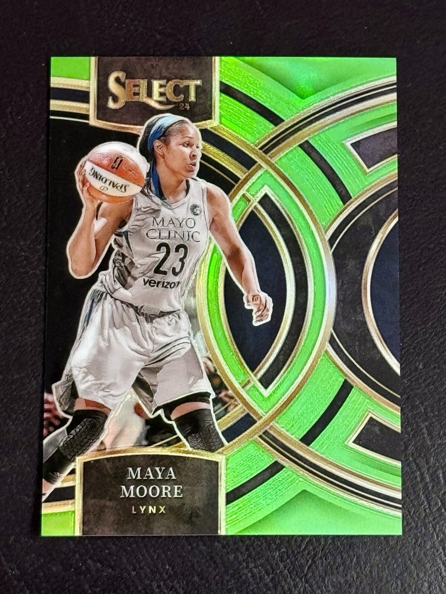Maya Moore 2024 2024 Panini Select WNBA Maya Moore Silver Flash Prizm