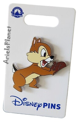 Disney Parks Chip N Dale CHIP with Acorn Cap Pin | eBay