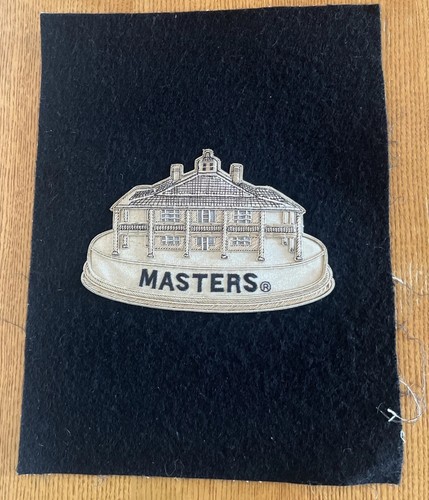 Masters Augusta National Hand Embroidered Crest 9” X 12” | eBay