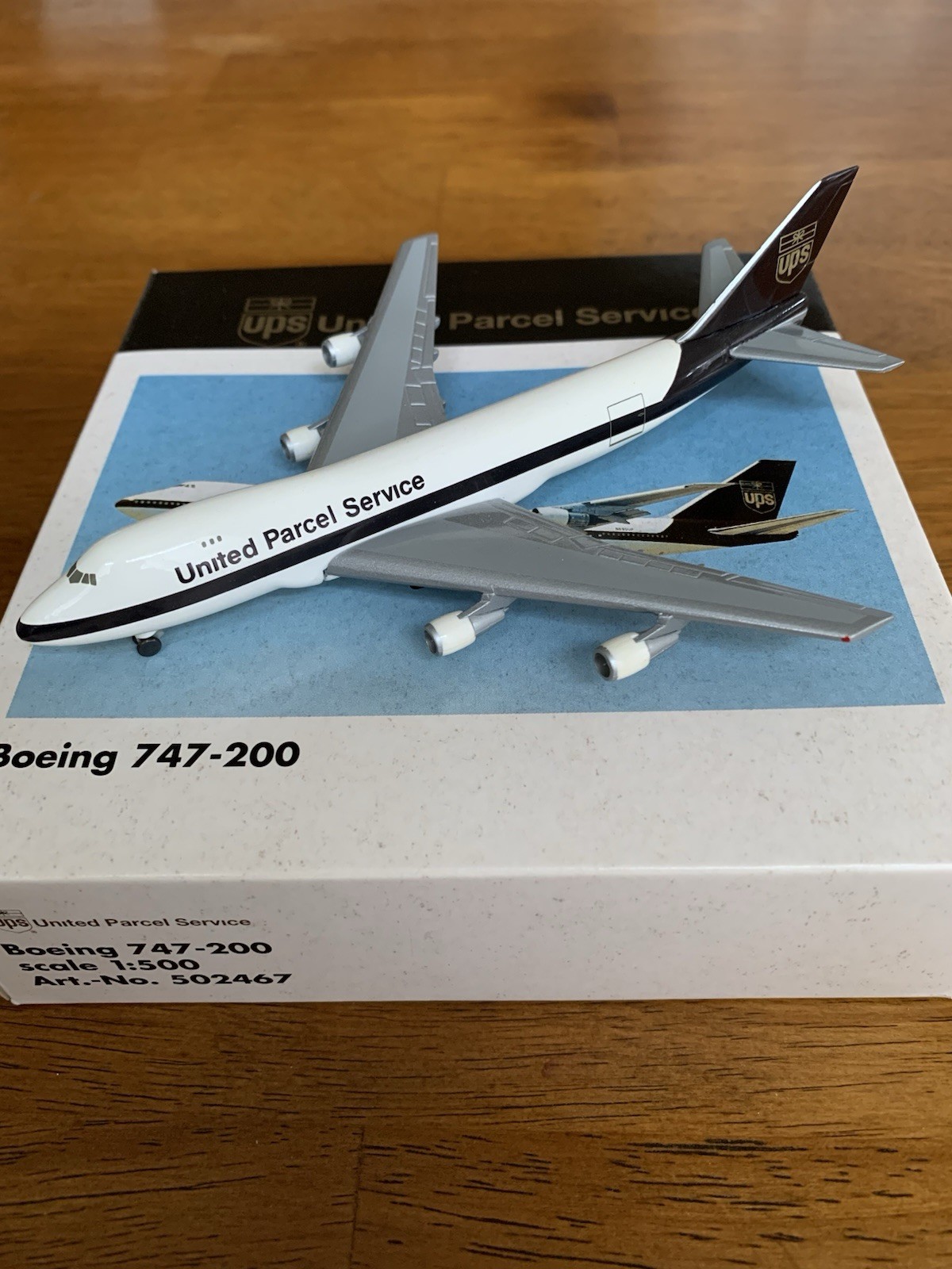 Herpa Wings UPS Boeing 747-200 Diecast Model | eBay