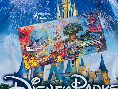 2021 Walt Disney World 50 Anniversary Eric Robinson Postcard ...