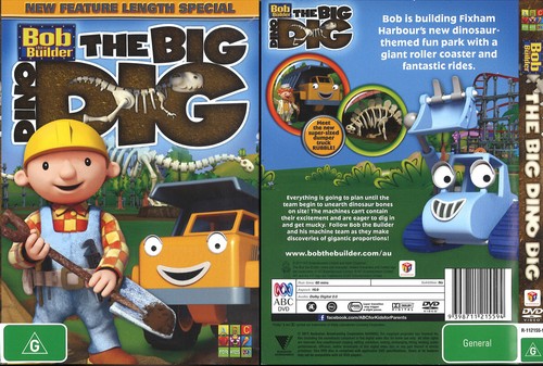 172d NEW SEALED DVD Region 4 BOB THE BUILDER THE BIG DINO DIG | eBay