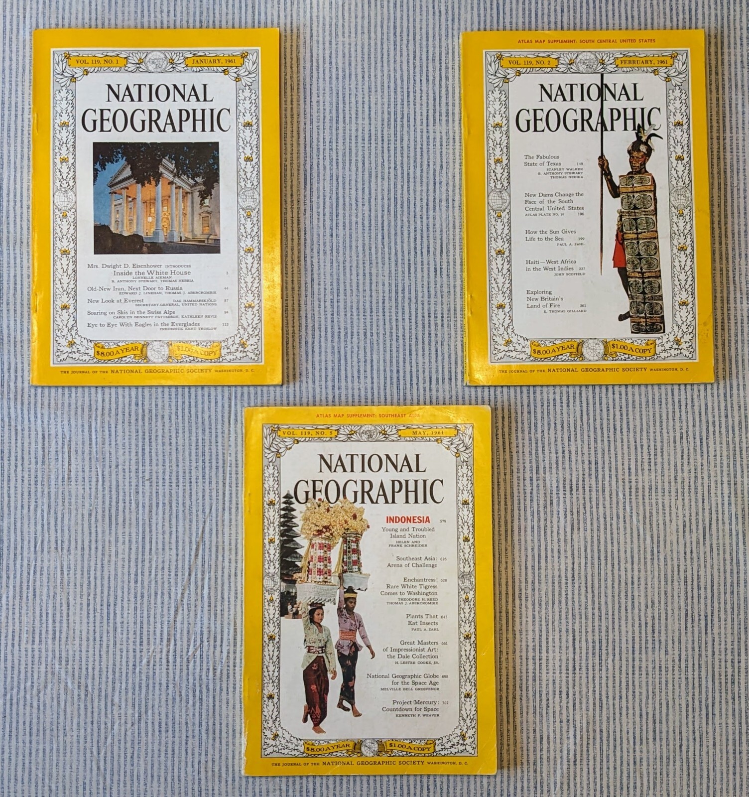 Vintage National Geographic Magazines 1956-1975 - Pick the Year & Month ...