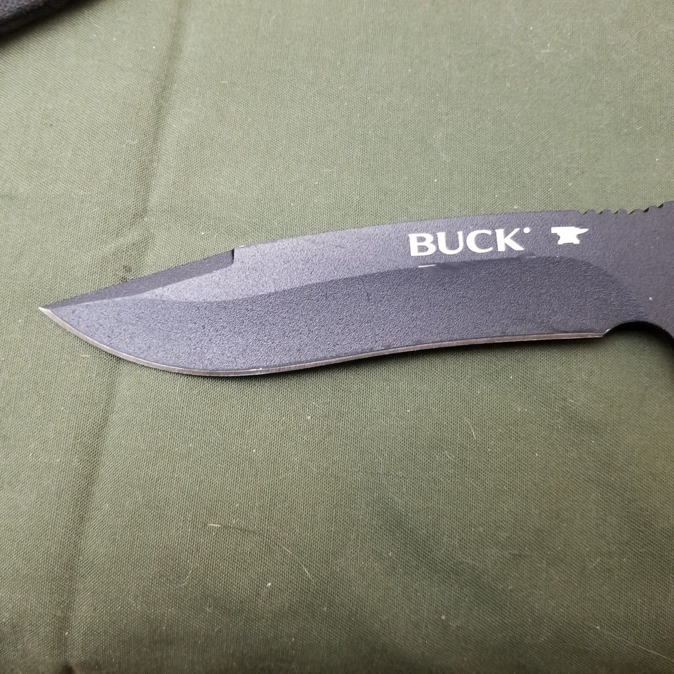 Buck Reaper 620 BK fixed blade knife bushcraft Tactical full tang USA ...