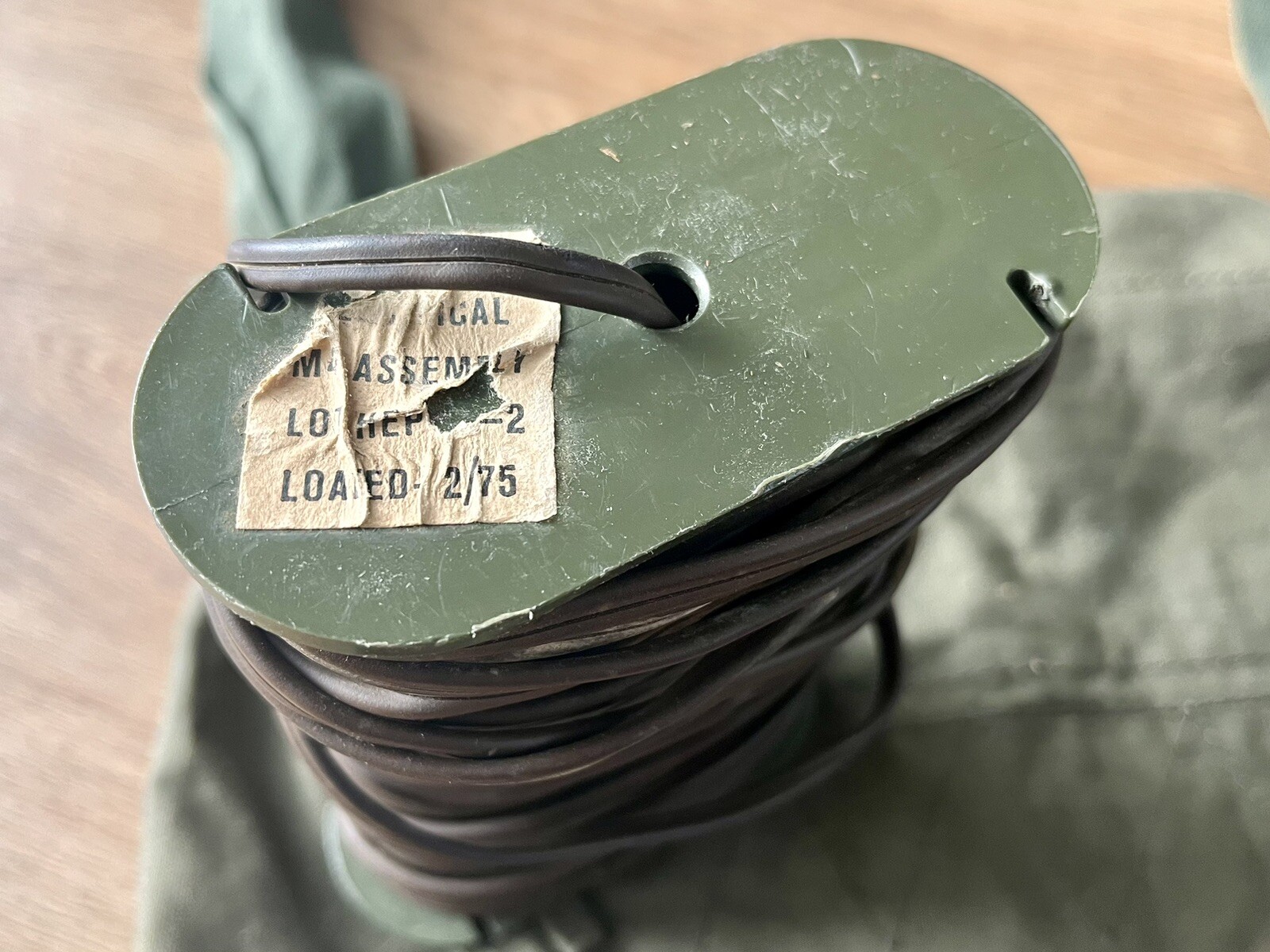 1970s M18A1 Claymore Mine Bag, M57 Clacker Firing Device, and Wire | eBay