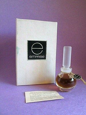 Emprise by Avon 1976 Vintage Pure Perfume 1/4 oz New in Box Oak Moss ...