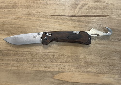 Benchmade 15060 Grizzly Creek Folding Pocket Knife Gut Hook USA S30V | eBay