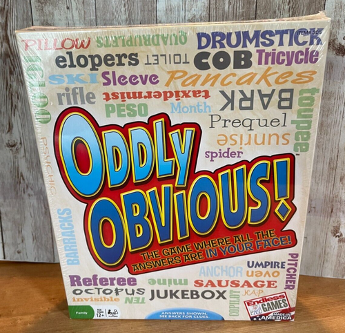 Oddly Obvious! Endless Games Card Family (Discontinued) Factory Sealed ...