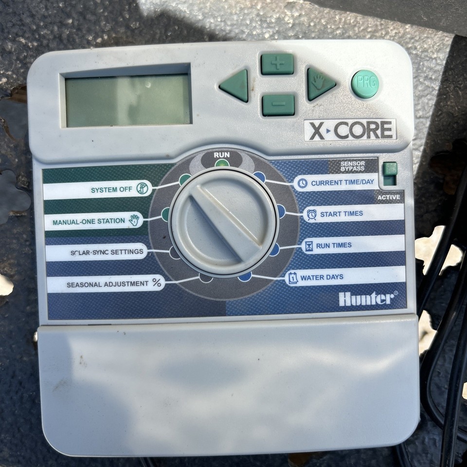 Hunter X-Core 6-Station Zone XC-600i Sprinkler Irrigation Timer ...