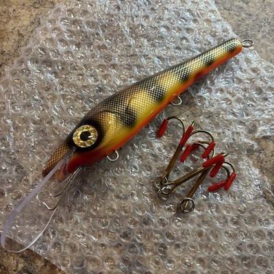 8” Musky Candies Sniper Cisco Crankbait Musky Lure “brown Perch” | eBay