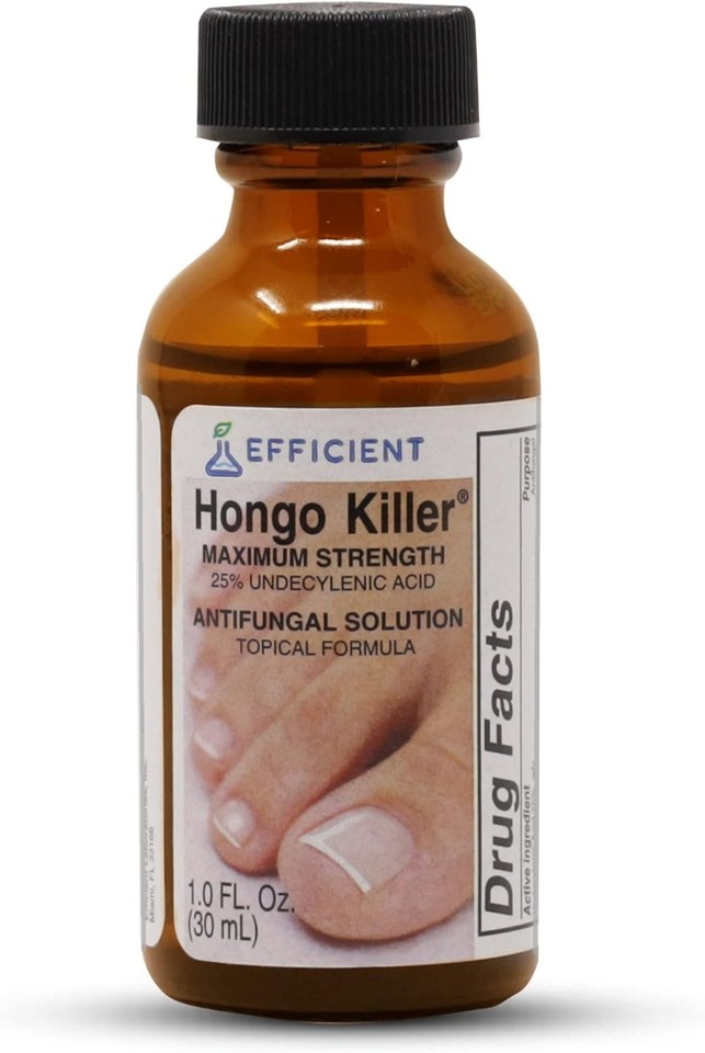 HONGO KILLER ANTIFUNGAL Nail Formula Cures Fingernails Toenails Fungus ...