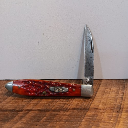 Case XX Teardrop Jack Chestnut Bone TB61028W CV Red Single Blade Pocket ...