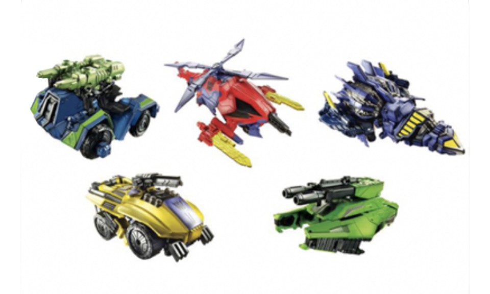 Transformers Fall Of Cybertron Bruticus Deluxe FOC Combaticons Complete ...