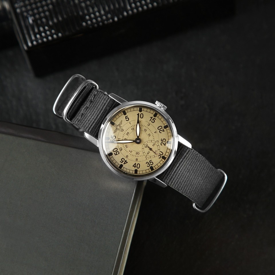 Soviet Military Vintage Watch ZIM - AVIATION (POBEDA 2602). 1980s ...