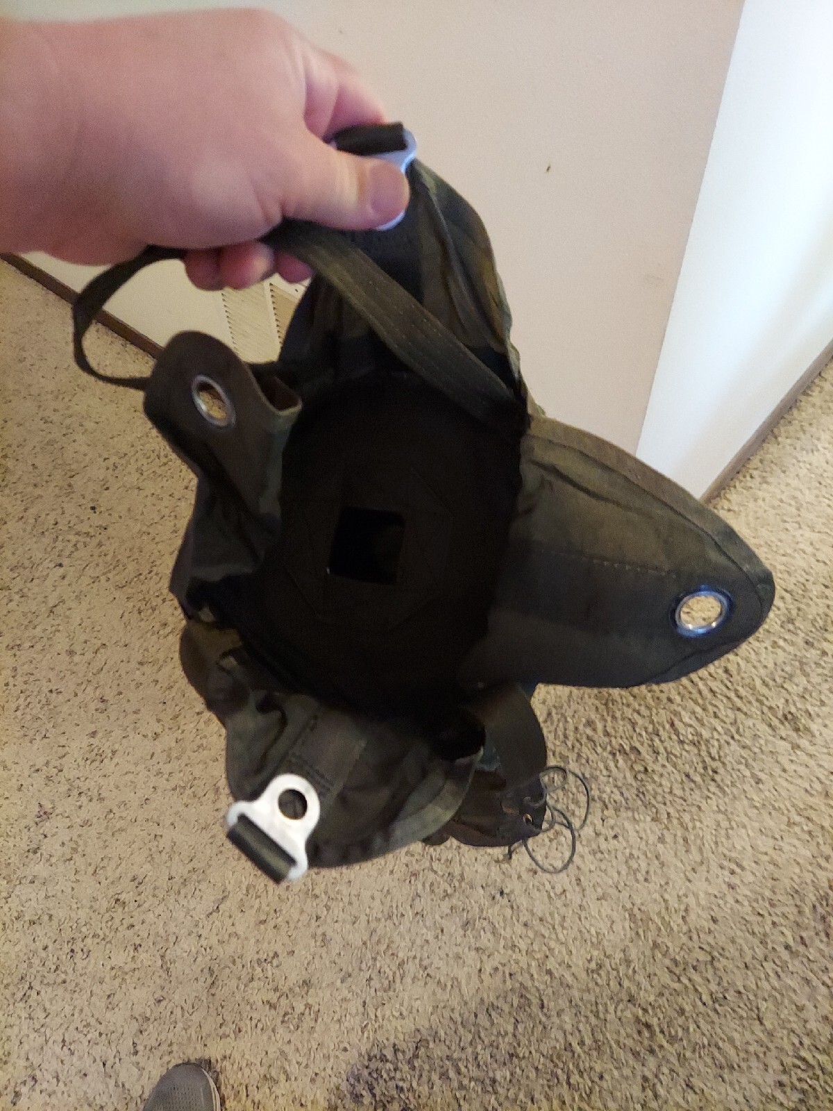 Military Army Cargo Parachute Pack Bag MFR 53616 | eBay