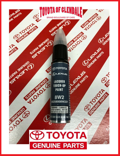 GENUINE TOYOTA LEXUS CAVALRY BLUE TOUCH-UP PAINT PEN CODE 8W2 OEM 00258 ...