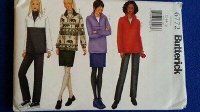 Sewing Pattern Butterick Uncut 6772 12-14-16 | eBay