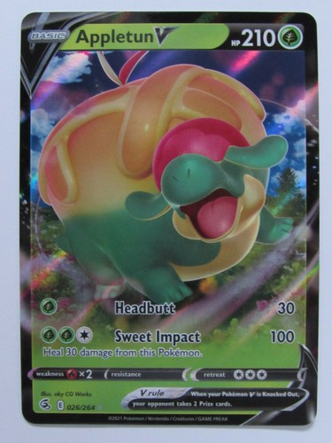 Appletun V 026/264 Ultra Rare Fusion Strike Pack Fresh Mint NM/M New ...