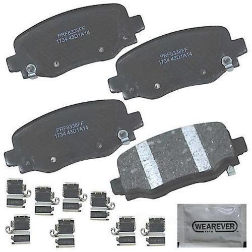 Carquest Professional Platinum Ceramic Rear Disc Brake Pad Set CARQUEST ...