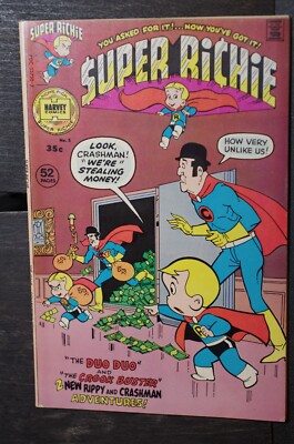 SUPER RICHIE 2 1975 Cadbury, Crashman, Rippy, Harvey **NICE BOOK** 52 ...