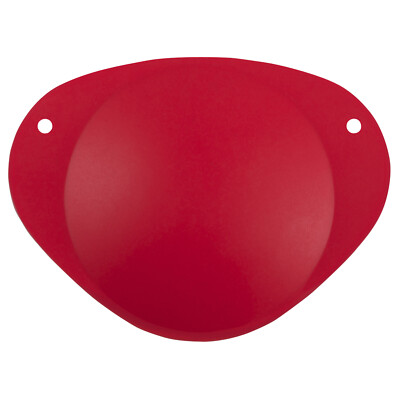 World's Best Eye Patch RED - LASTS YEARS - replaceable elastic 35 ...