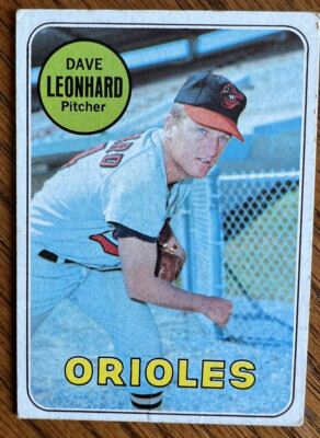 1969 Topps Baseball # 228 Dave Leonard Baltimore Orioles VGEX | eBay