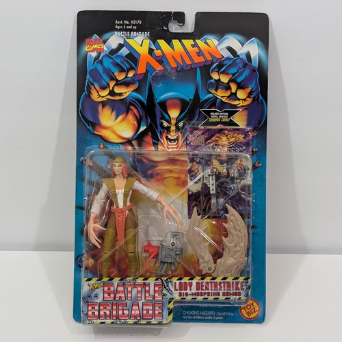 X-Men Battle Brigade Lady Deathstrike Bio Morphing Armor Action Figure ...