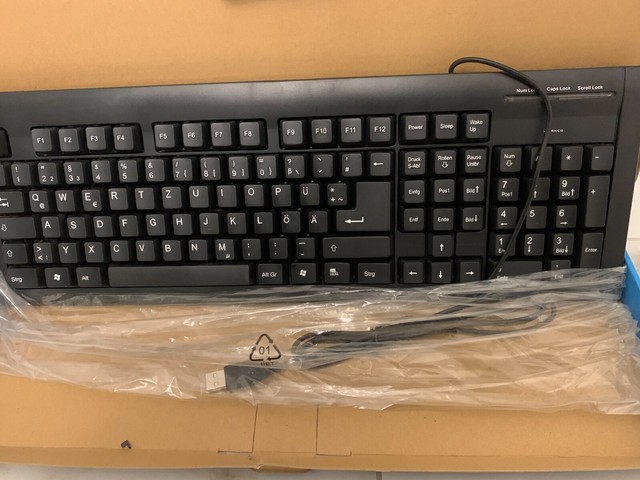 Vivanco IT-KB USB Tastatur (16-Multimediatasten, USB 2.0) schwarz ...