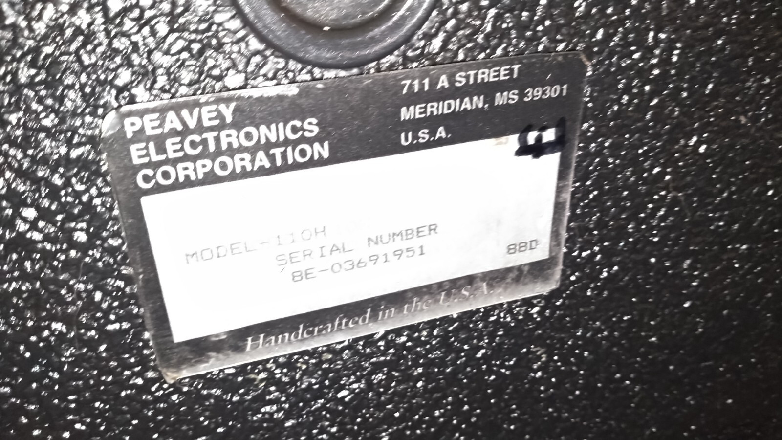 REMARKABLE CONDITION!! 88 89 PEAVEY Vintage PA SPEAKERs HIGH FREQUENCY ...