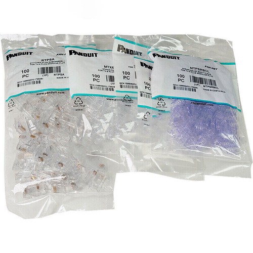 100pcs New Panduit SP688-C Category 6 TX6™ RJ45 Modular Plug | eBay