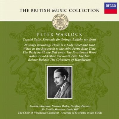 WILLIAM WALTON - The British Music Collection: Peter Warlock - Capriol ...