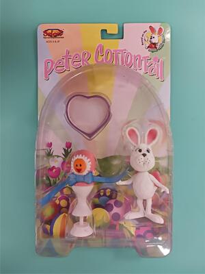 CLASSIC 70s PETER COTTONTAIL TV EASTER Action Figure DONNA & BONNIE ...