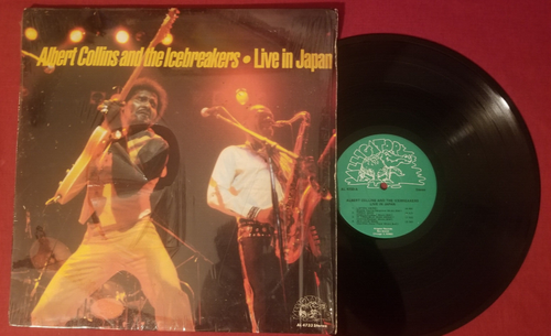 ALBERT COLLINS AND THE ICEBREAKERS LIVE IN JAPAN EXCELLENT BLUES LP ...