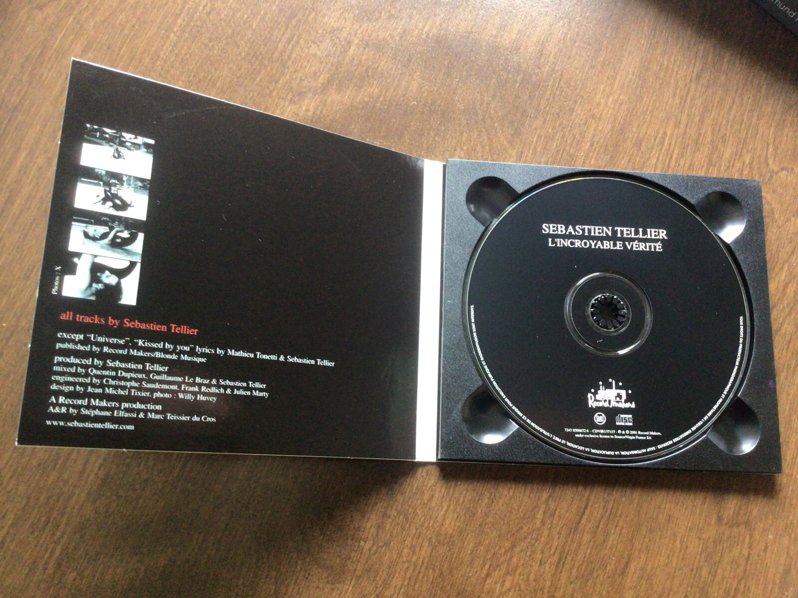 Sebastien Tellier ‎– L'Incroyable Vérité (2001) French Digipak CD Near ...
