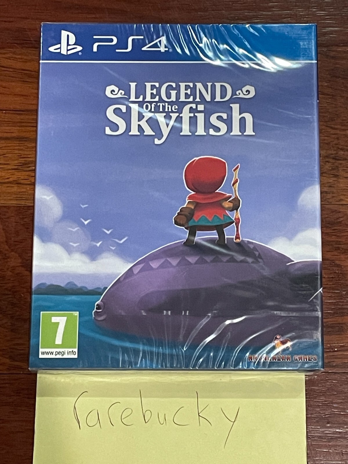 Legend of the Skyfish (PS4) NEW SEALED Y-FOLD MINT RARE RED ART GAMES ...