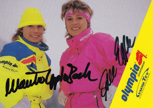 Autogramm - Irene Epple & Mariele Epple-Beck (Ski Alpin) | eBay