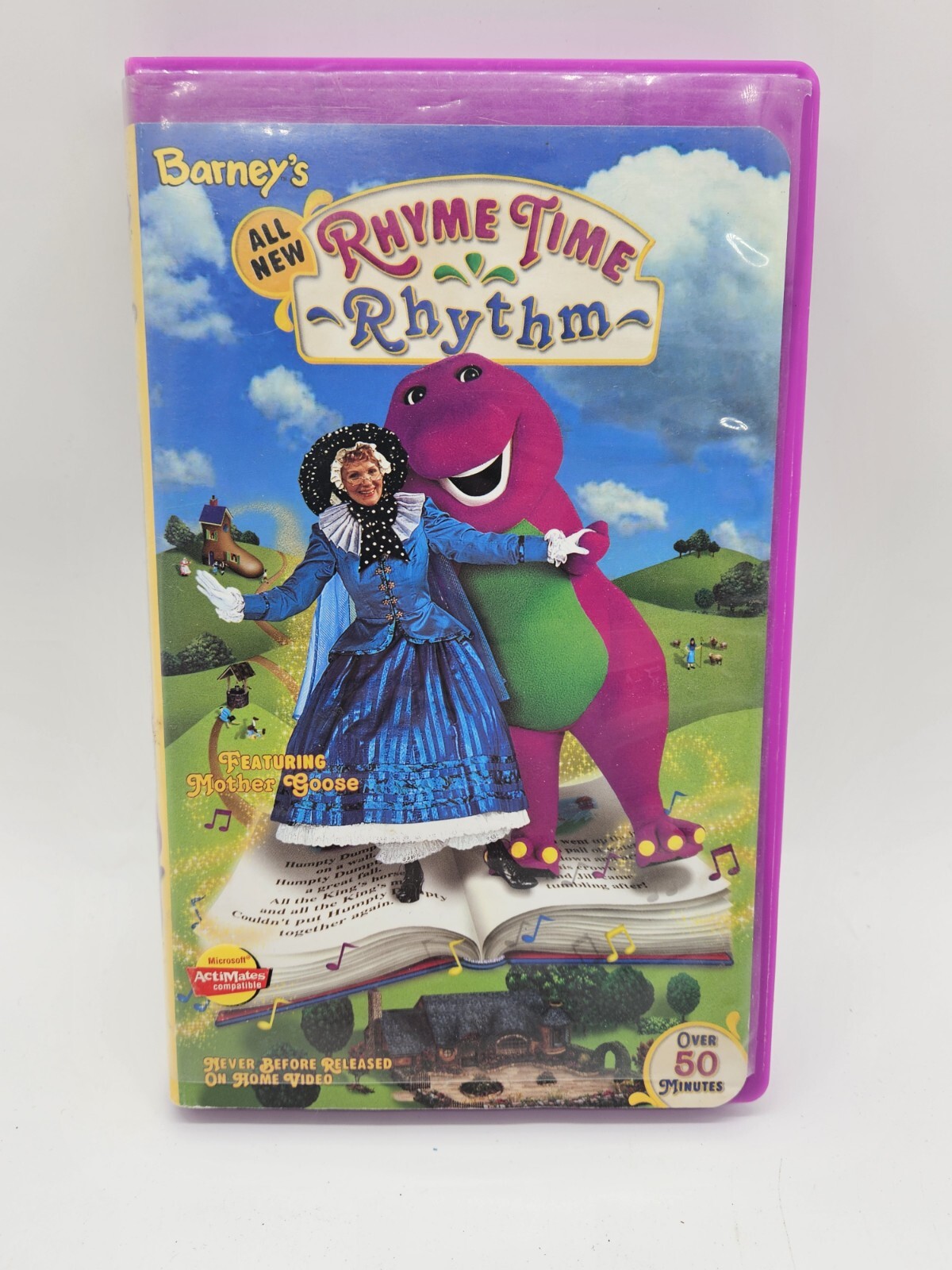 Barneys Rhyme Time Rhythm (VHS, 2001, Clam Shell) for sale online | eBay