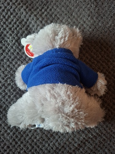 Teddy Bear Card Factory Let It Snow Cuddles Collection Soft Grey Blue ...