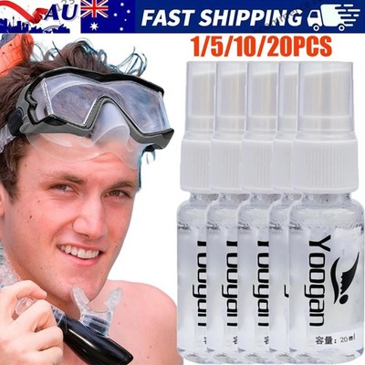 1-20PCS Anti-Fog Spray For Swim Swimming Goggles Scuba Diving Mask ...