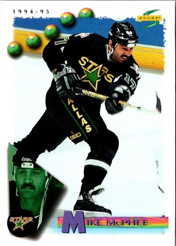 1994 Score Mike McPhee #17 Dallas Stars Hockey Card | eBay