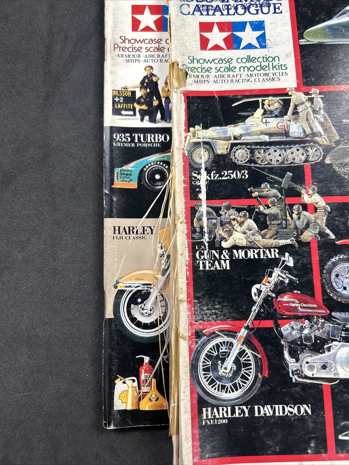 Vintage MRC Tamiya Model Kit Catalogue's LOT OF 7- 1980-81-84-86-87-88 ...