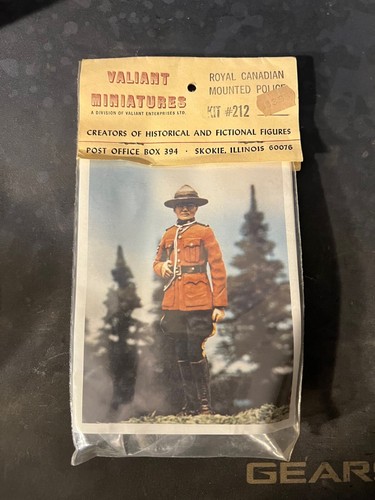Valiant Miniatures Kit 212 Royal Canadian Police New | eBay