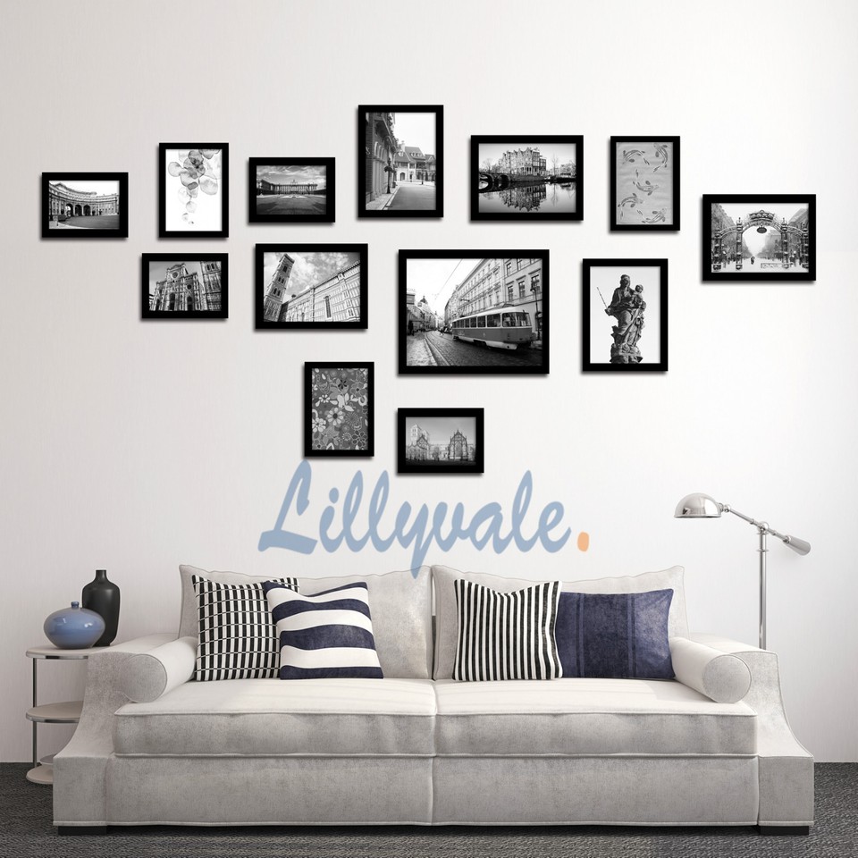 Large Multi Picture Photo Frames Wall Set 7/9/13/23/26/PCS Art Deco ...