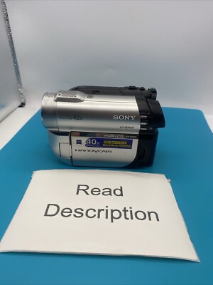 Sony Handycam DVD Camcorder DCR-DVD610 FREE S/H ***Read Description | eBay