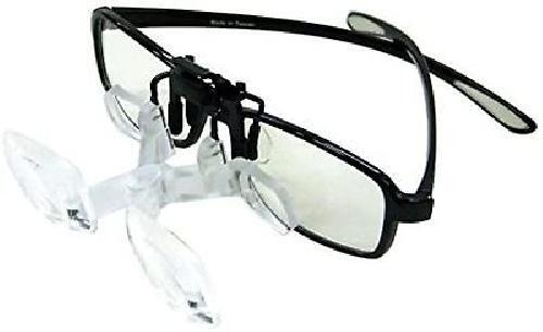 Eschenbach Clip On Glasses Max Detail Magnification 2x 1624-6 F/S w ...