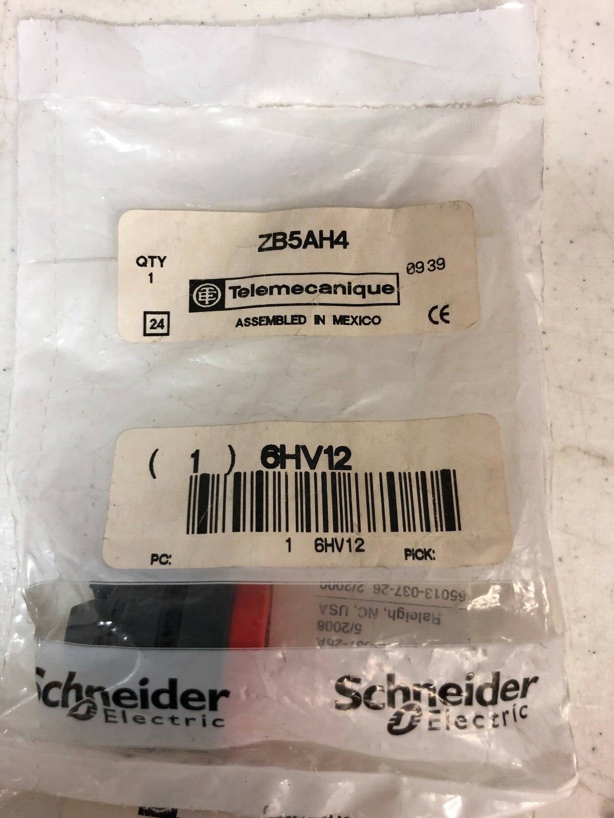 (18)PCS. SCHNEIDER ELECTRIC ZB5AH4 / ZB5AL4 / ZBSAL3 / ZB5AH3 / ZB4BD2 ...