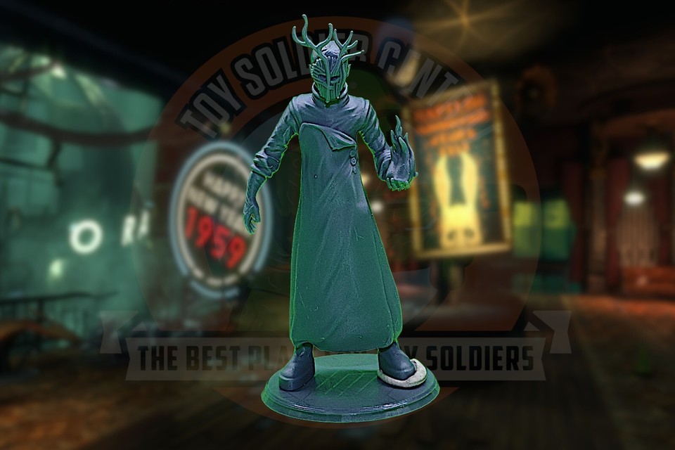 BioShock Toy Soldiers - Dr Grossman Splicer Miniatures 54mm Minis (1:32 ...